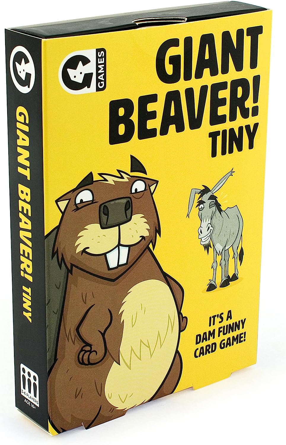 Ginger Fox Gift Boxed Giant Beaver Novelty Card Game | Mollie and Fred ...