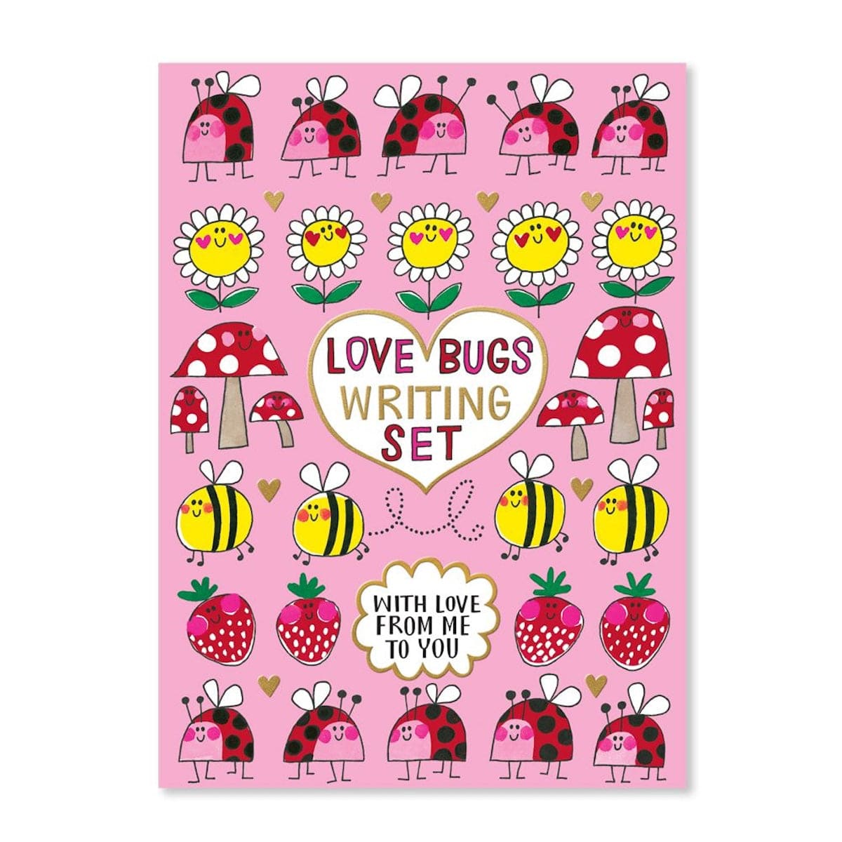 Rachel Ellen Designs Love Bugs Design Writing Set | Mollie & Fred ...