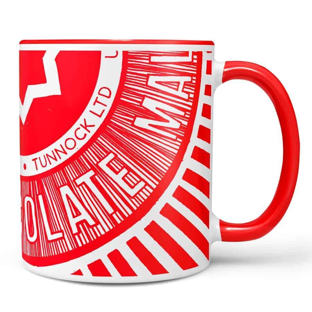 Tunnock's Teacake Design Wrapper Chunky Gift Mug | Mollie and Fred ...