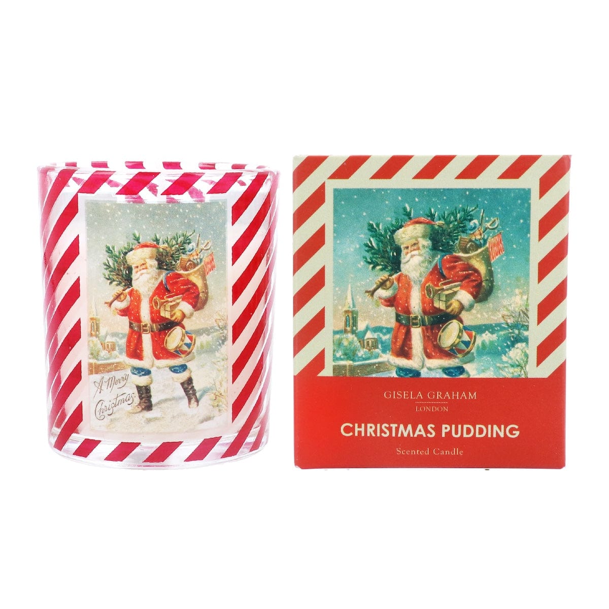 Gisela Graham Nostalgic Design Christmas Pudding Candle| Mollie & Fred ...
