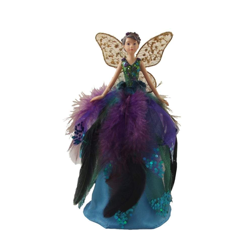 Peacock Fairy Tree Topper – Mollie and Fred Gifts