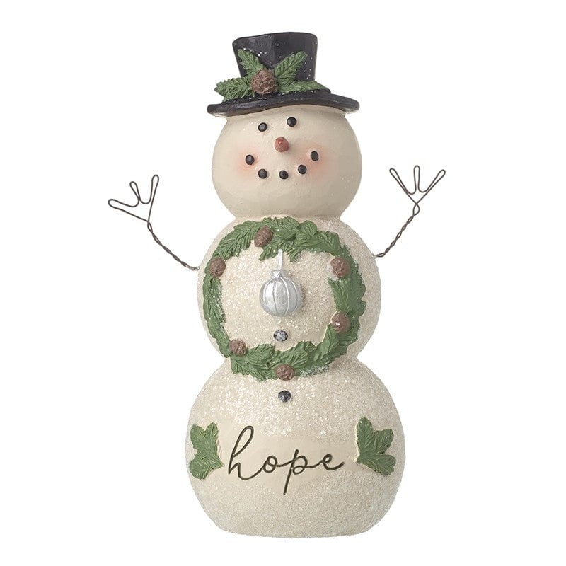 Heaven Sends Novelty Hope Snowman Christmas Decoration | Mollie & Fred ...