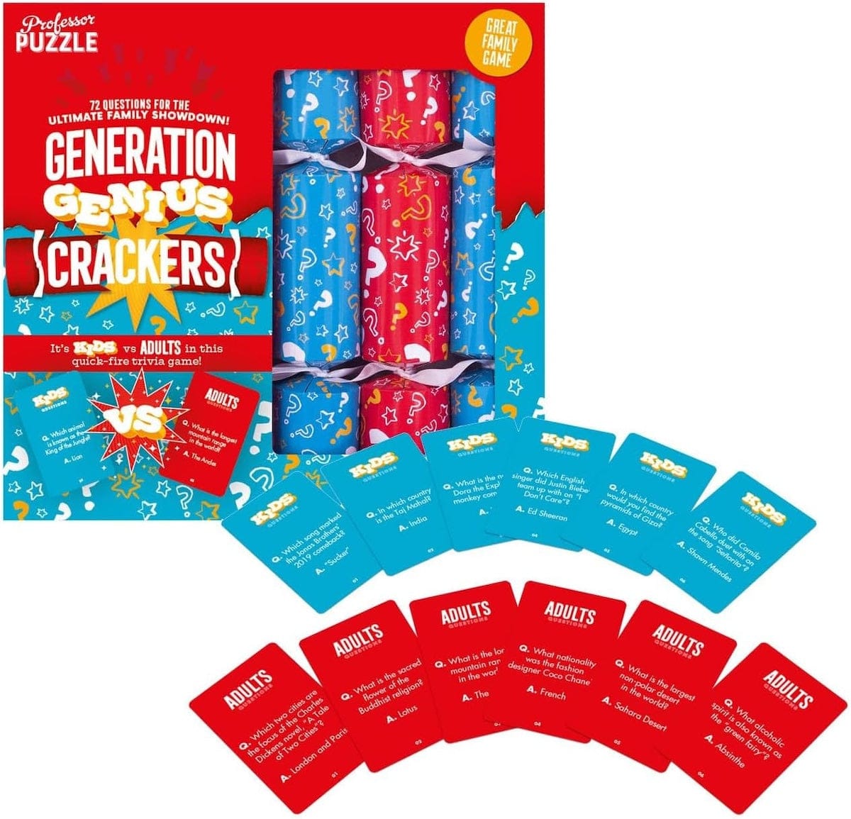 Professor Puzzle Generation Genius Christmas Crackers | Mollie & Fred ...