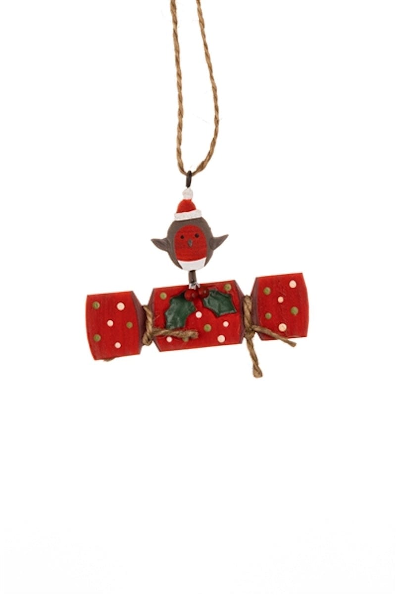 Shoeless Joe Robin on Cracker Christmas Tree Decoration | Mollie & Fred ...