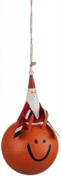 Shoeless Joe Santa on a Space Hopper Tree Decoration| Mollie & Fred ...