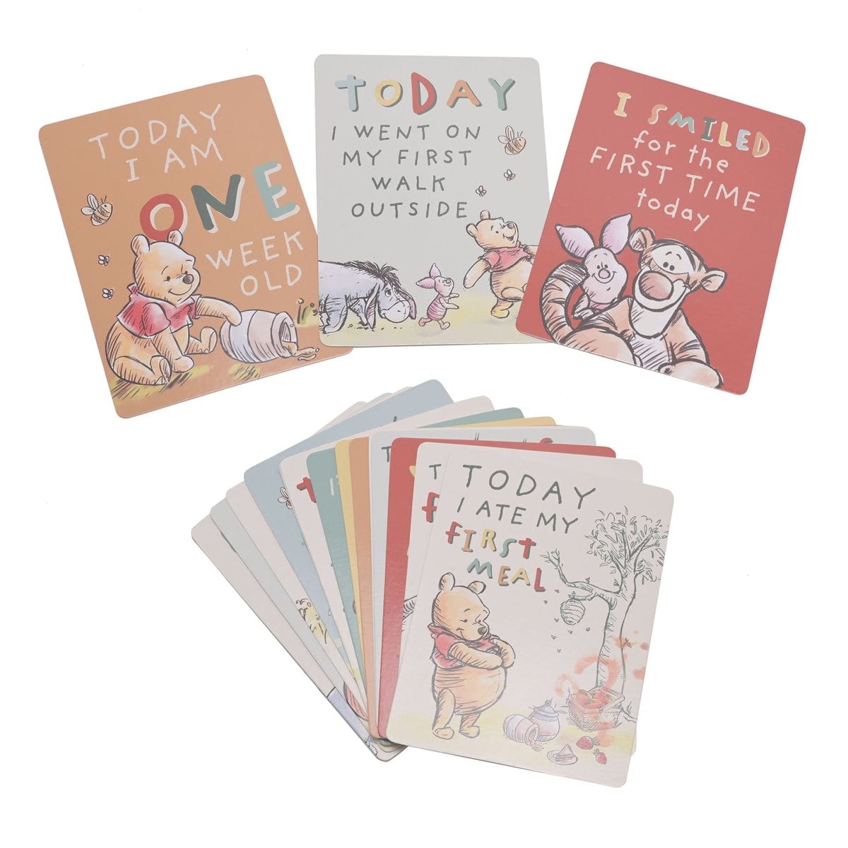 Widdop Disney Winnie the Pooh Baby Milestone Cards | Mollie & Fred ...