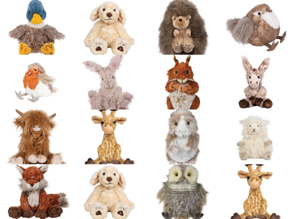 Wrendale Design Choice of Woodland Plush Character | Mollie & Fred ...