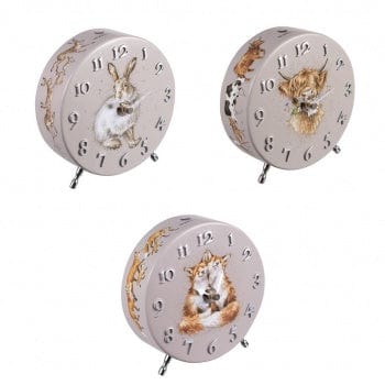 Wrendale Designs Standing illustrated Mantel Clock | Mollie & Fred ...