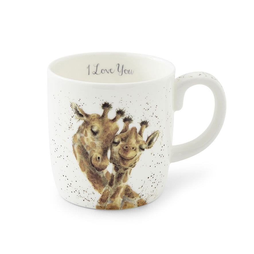 Wrendale Designs I Love You Giraffe Design Gift Boxed Mug| Mollie Fred ...